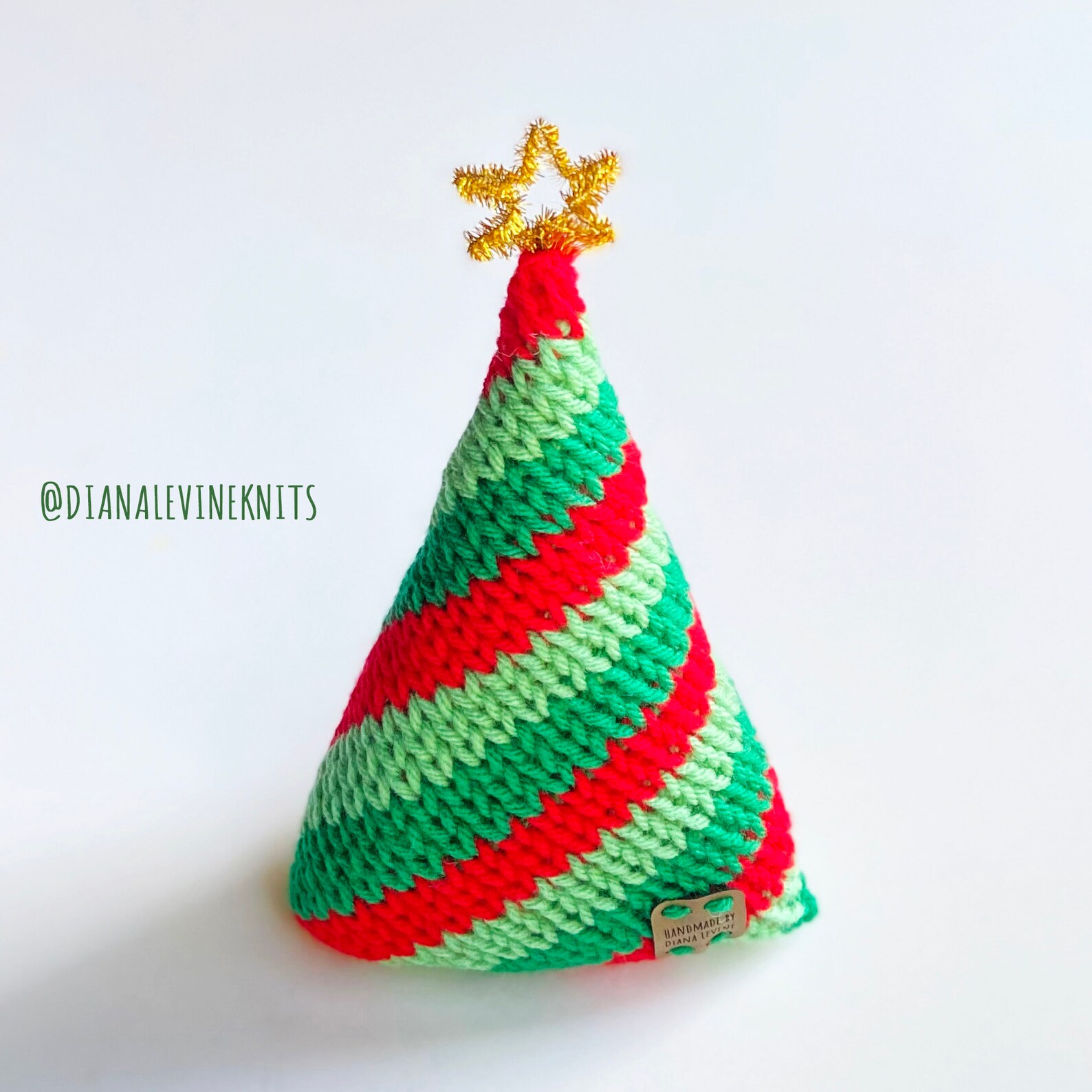 Mini Christmas Trees! (circular Knitting Machine Pattern for ...