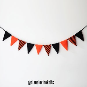 Triangle Flag Banners ((circular Knitting Machine Pattern for Addi ...