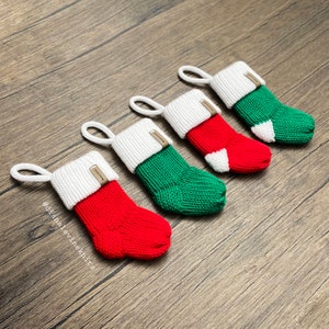 Mini Christmas Stockings! (PATTERN PDF for 22 Needle Addiexpress or ...
