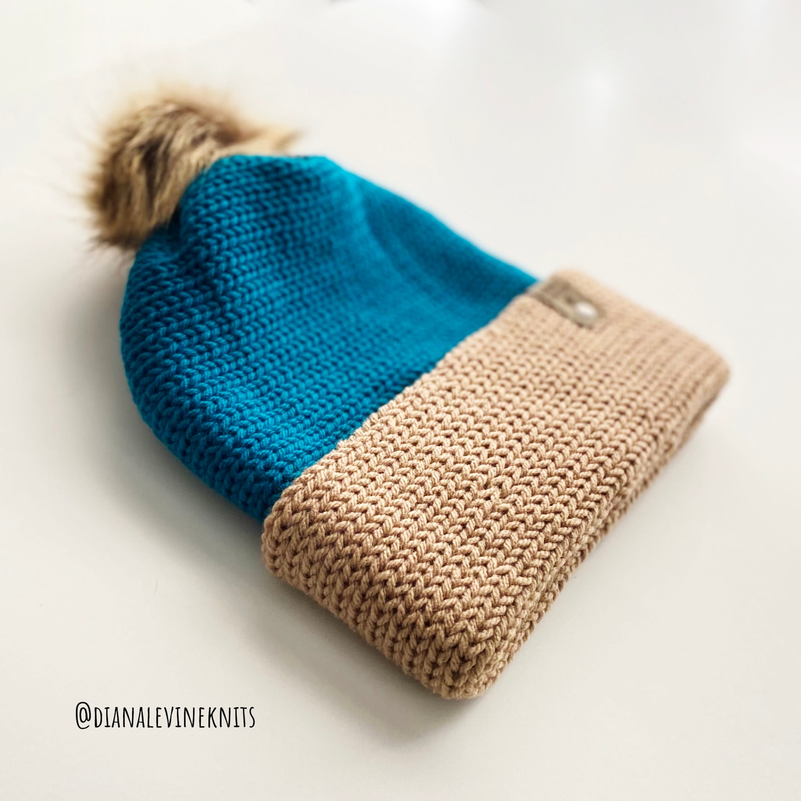 Horizontal Stitch Hats PATTERN PDF for Addi Express Kingsize - Etsy