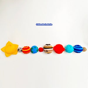 Knit Solar System! (PATTERN PDF for 22, 40, and 46 or 48 Needle ...
