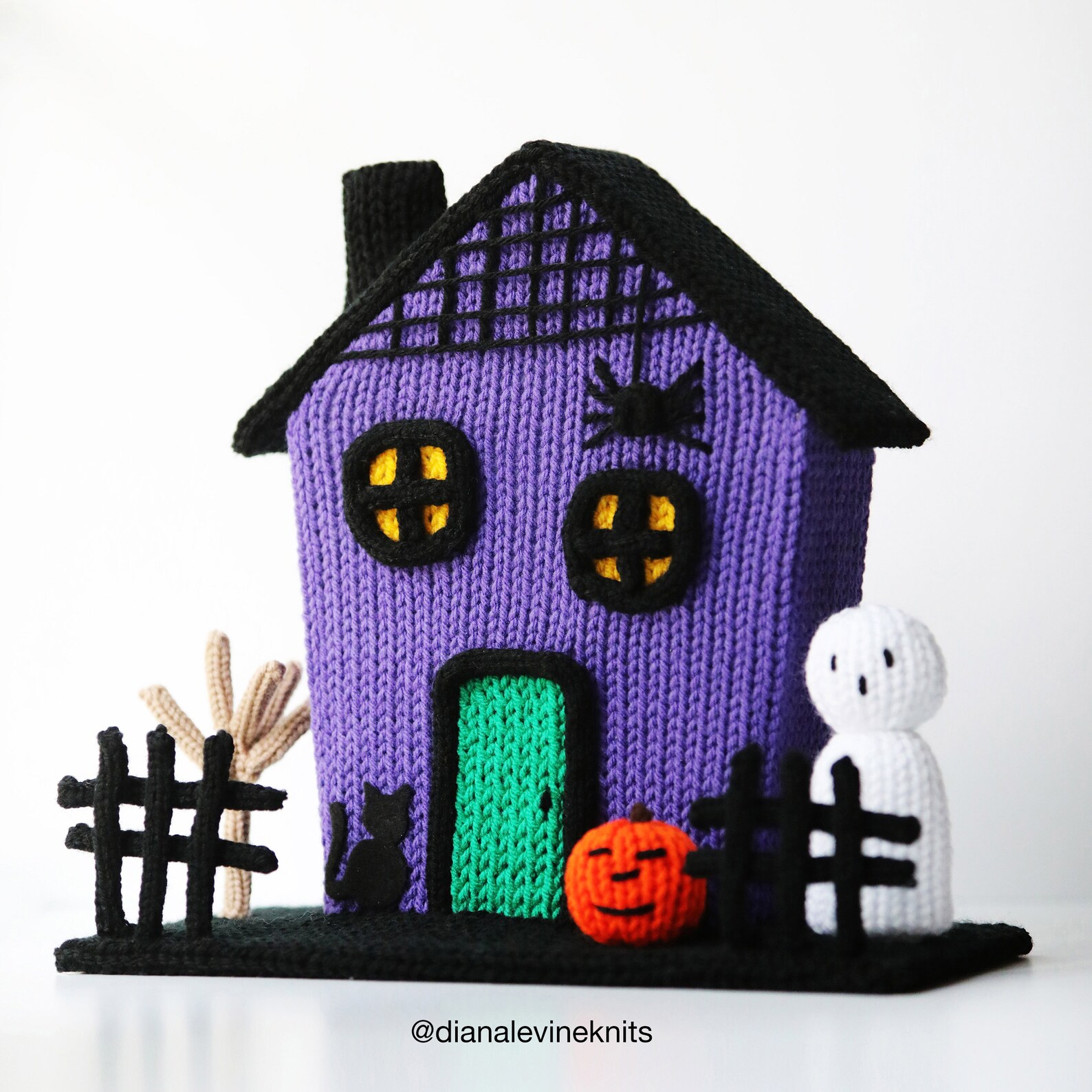Halloween Haunted House PATTERN PDF for Addiexpress Kingsize - Etsy