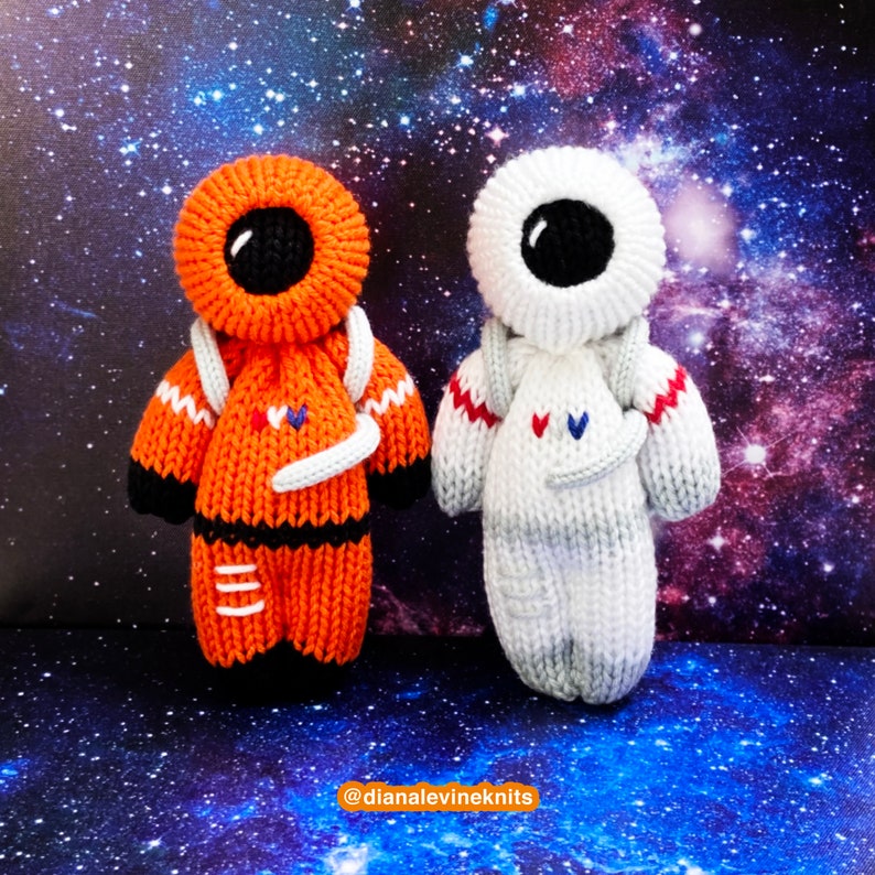 Astronaut Knitting Machine PATTERN for 22 Needle - Etsy