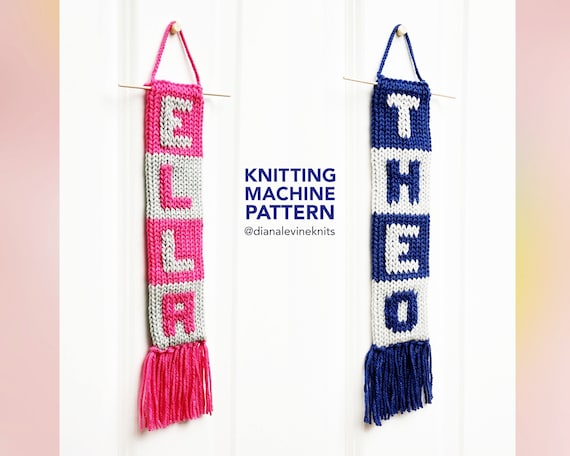 Personalized Name and Word Signs PATTERN FULL ALPHABET - Etsy