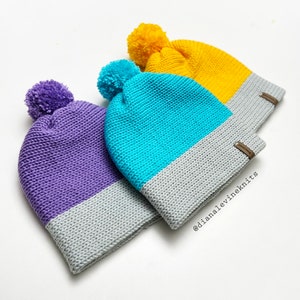 Adjustable Width Knitting Machine Hats! (PATTERN PDF for 22 and 46/48 ...
