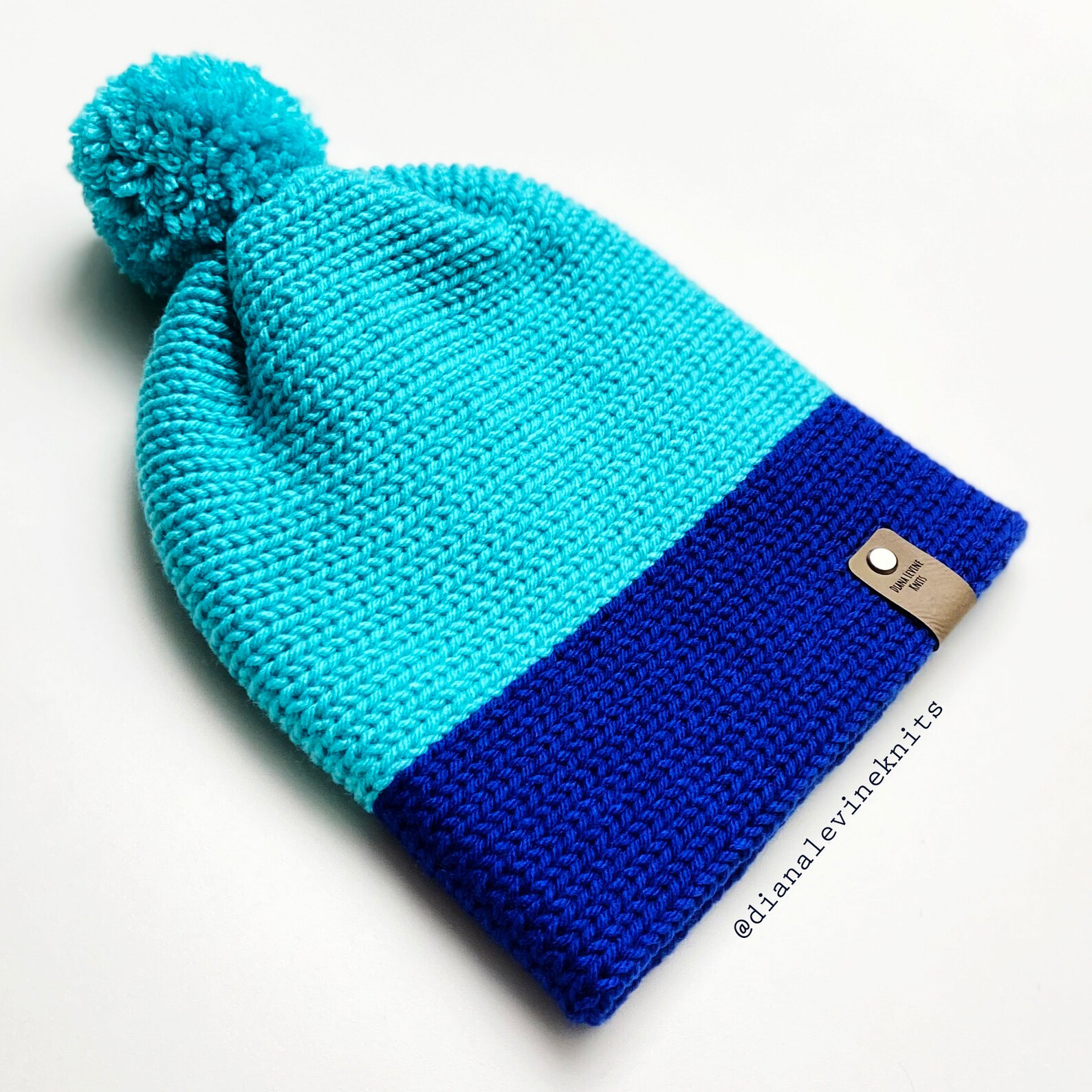 Adjustable Width Knitting Machine Hats PATTERN PDF for 22 and 46/48 ...