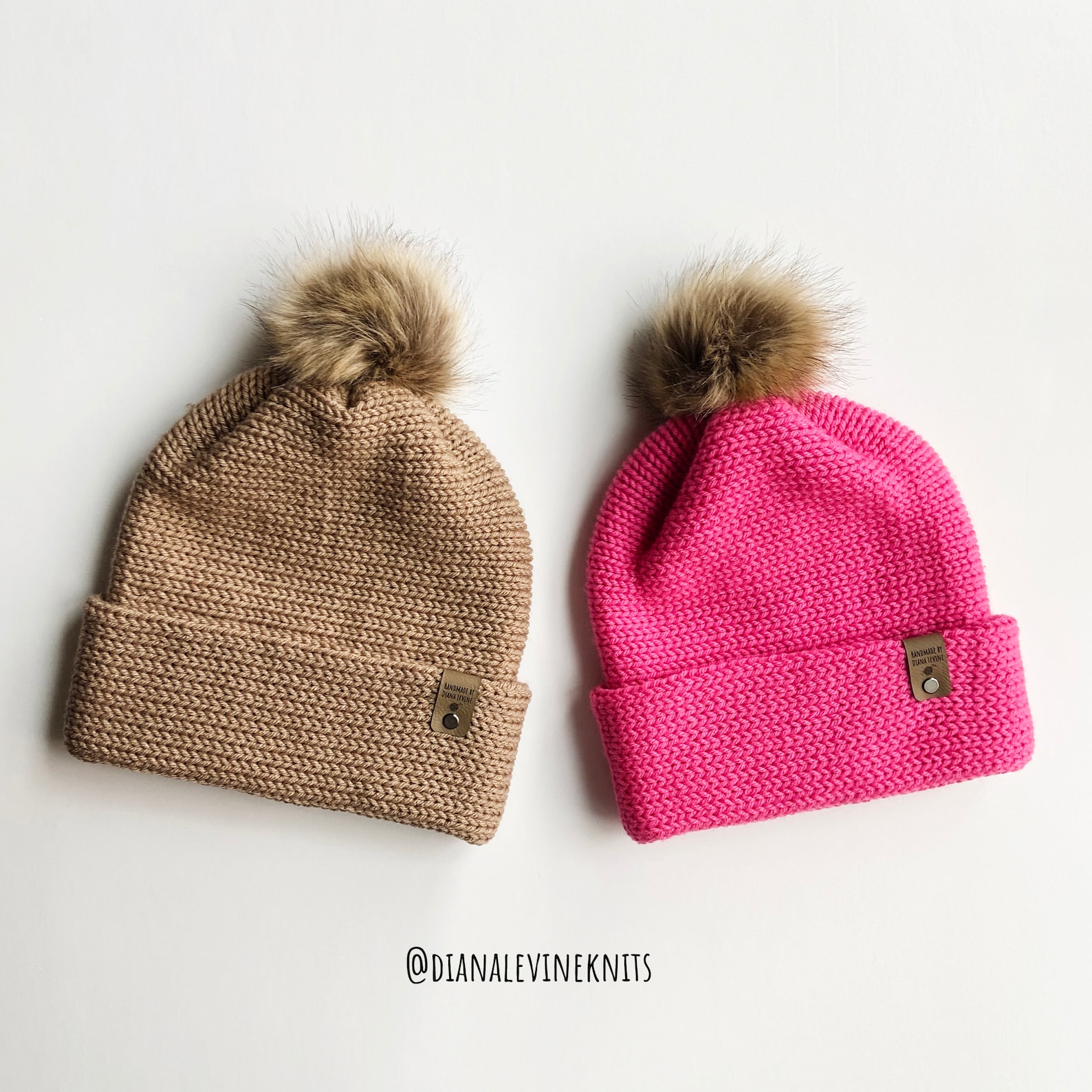 Horizontal Stitch Hats PATTERN PDF for Addi Express Kingsize - Etsy