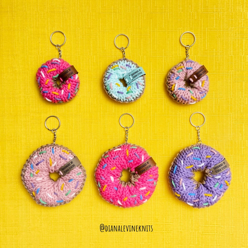 Knitting Machine Donut Keychains PATTERN PDF for 40 Needle - Etsy