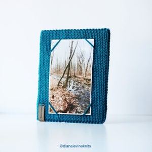 Knit Picture Frames! (PATTERN PDF for 46 or 48 Needle and 22 Needle ...