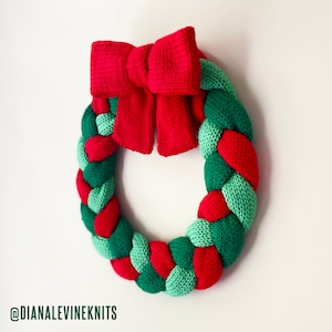 Christmas Wreath Circular Knitting Machine Pattern! (for Addi or Sentro ...