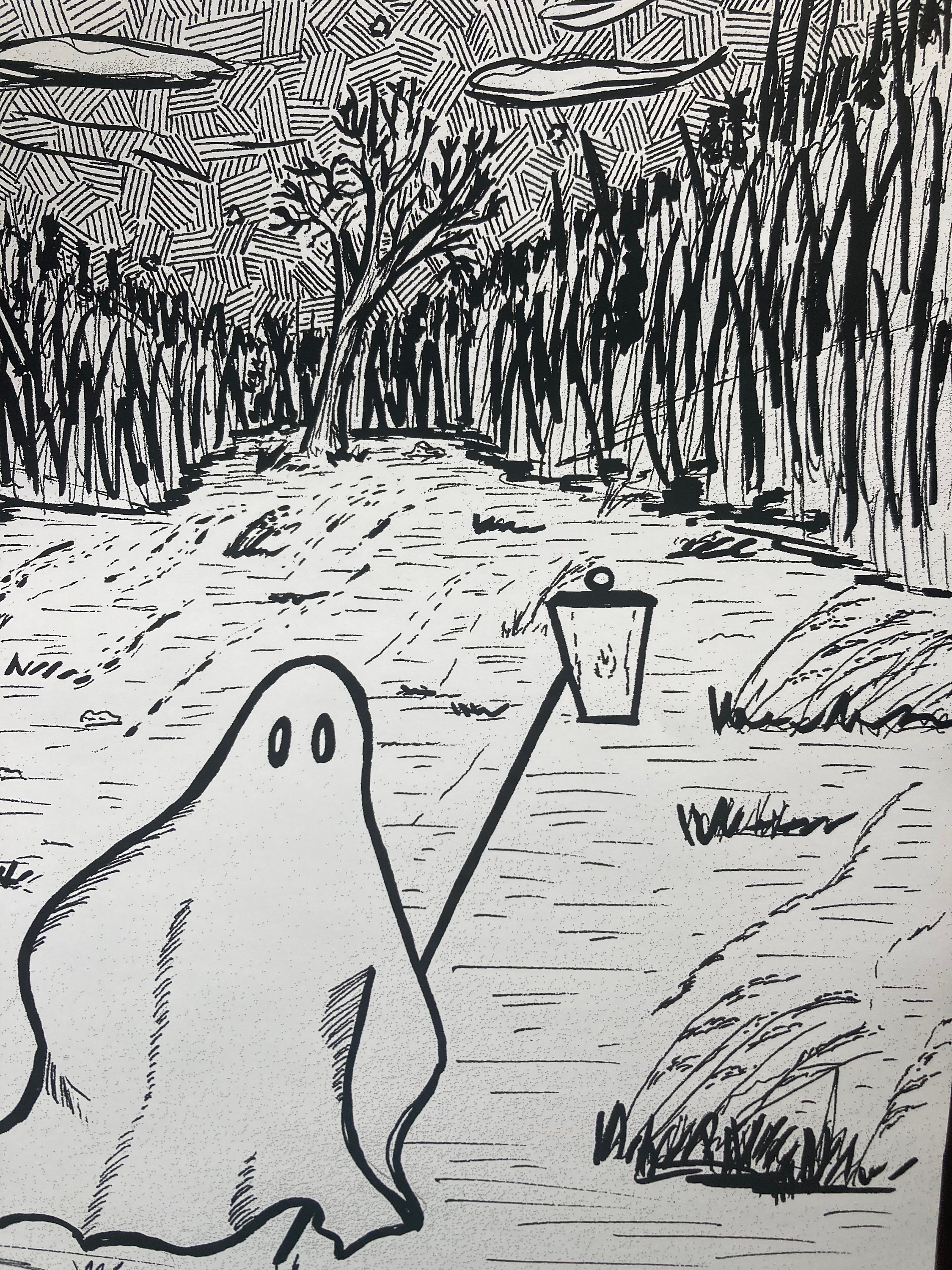 Big Spooky, Print - Etsy