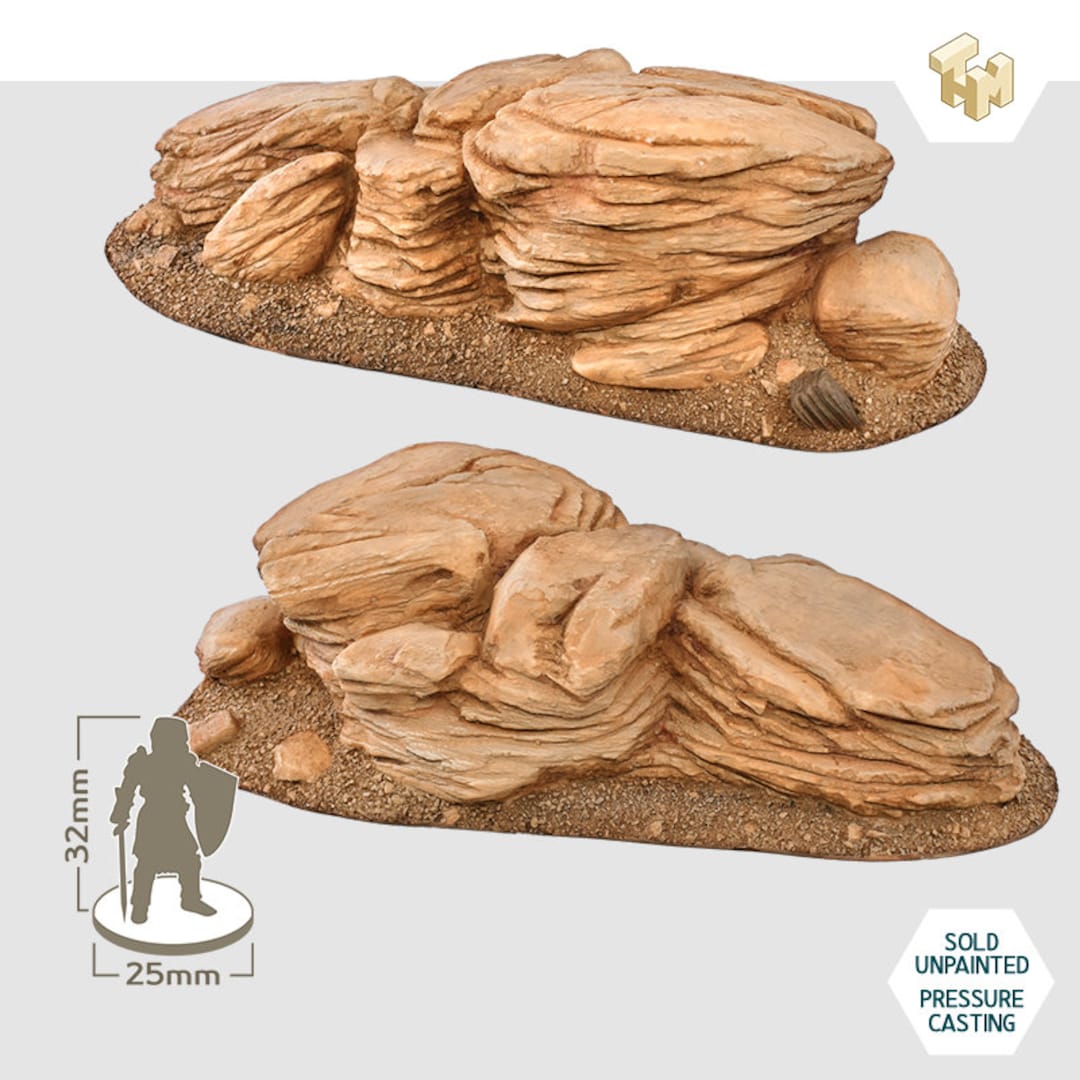 Desert - Large Rocks - High Quality Resin Model - Etsy