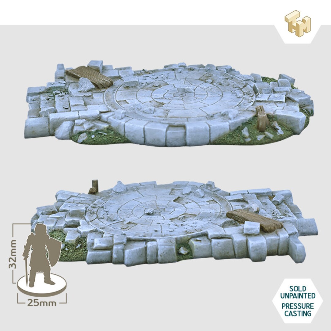 Ruins Ruined Floor - Etsy