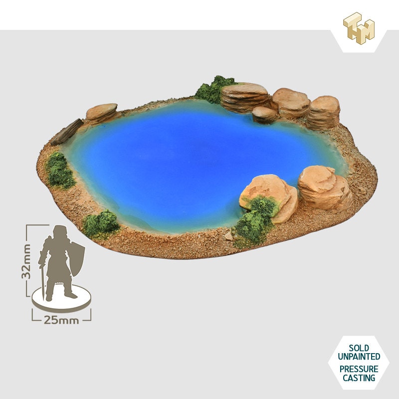 Desert - Oasis - High Quality Resin Model - Etsy