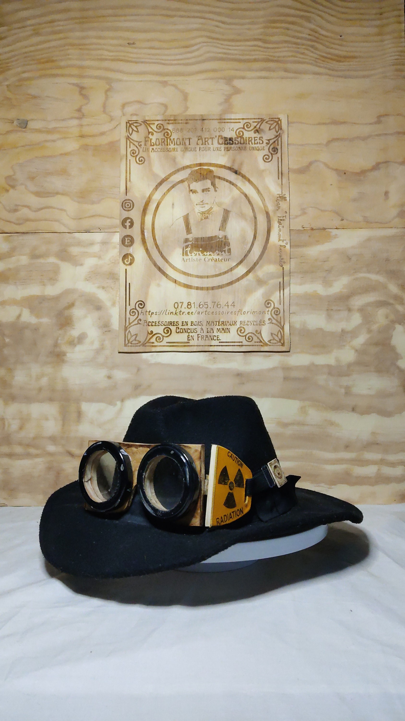 Steampunk Hat and Glasses oppenheimer - Etsy