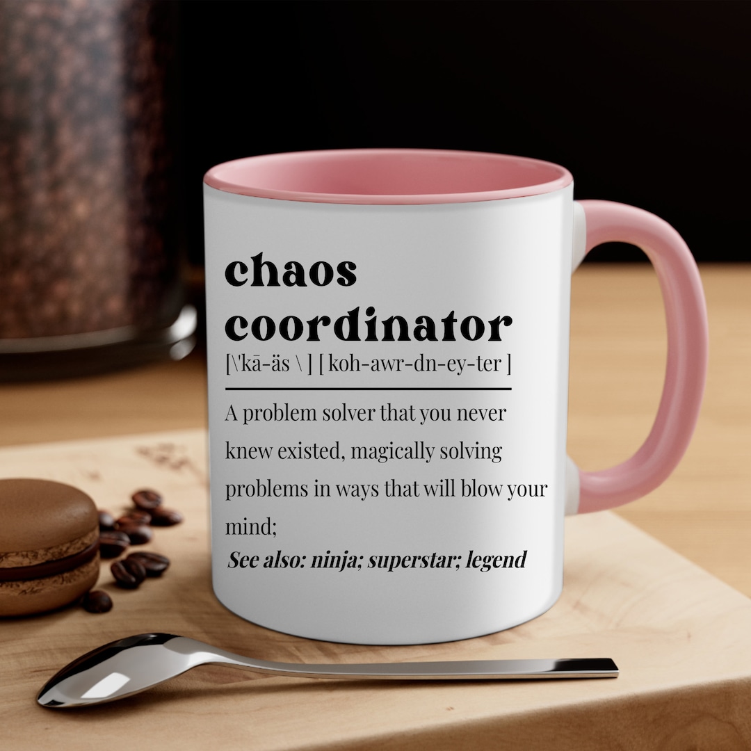 Chaos Coordinator, Boss Mug,funny Boss Day Gift,office Manager ...