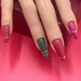 Gold/silver/rose Gold Stripe Line Nail Sticker, Silver Line Sticker ...