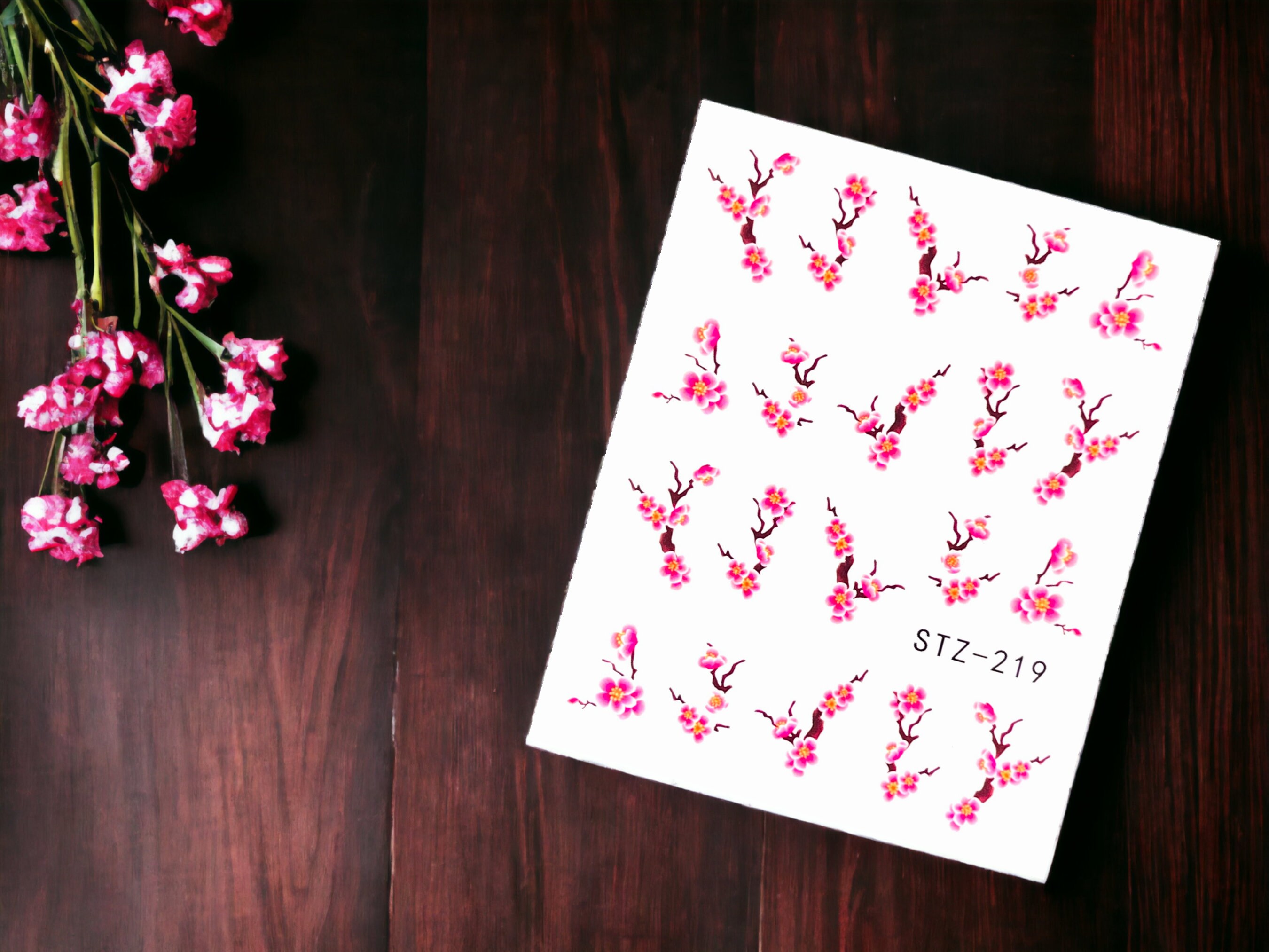 Cherry Blossoms Water Decal Sticker, Cherry Blossom Water Decal, Nail Sticker, Water Decal ...