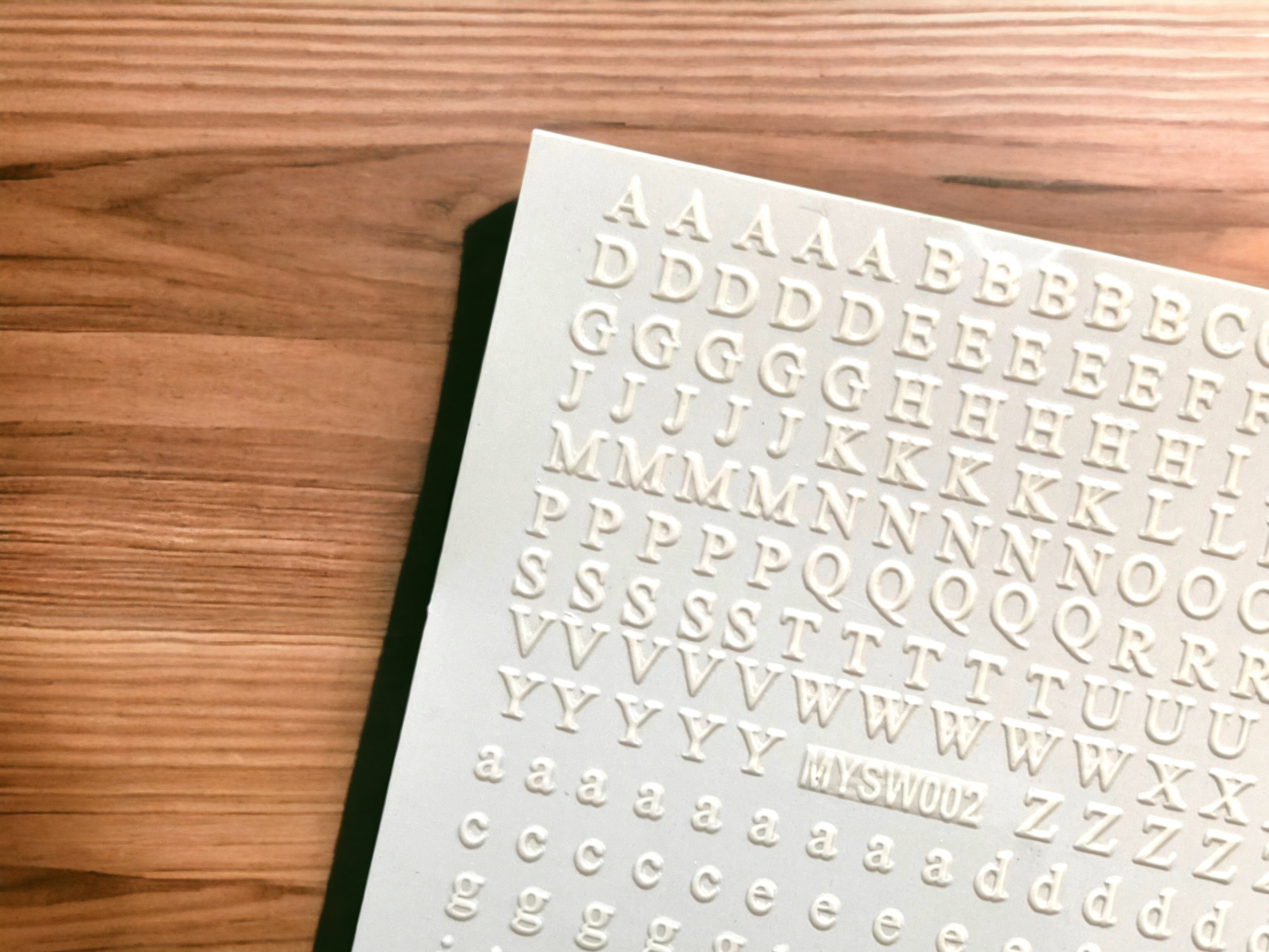White Letters Sticker, White Alphabet Sticker, White Letters Nail ...