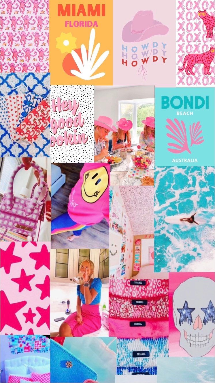25 Pc Preppy Wall Collage - Etsy