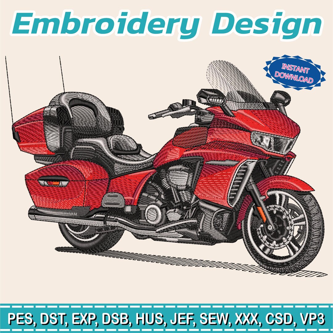 Embroidery Design / Yamaha Motorcycle / Yamaha Star Venture ...