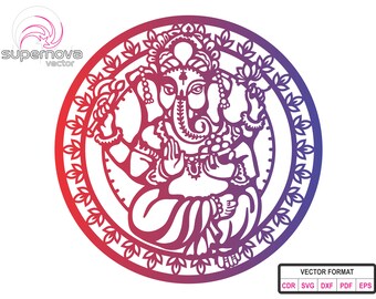 Ganesha Dxf | Etsy India