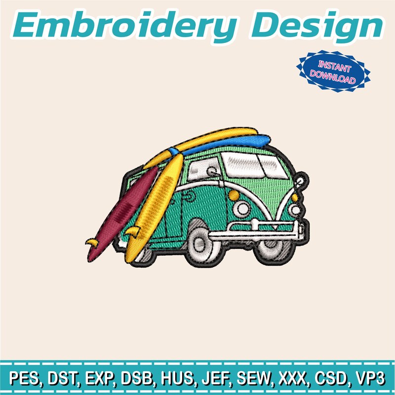 Vw Embroidery - Etsy
