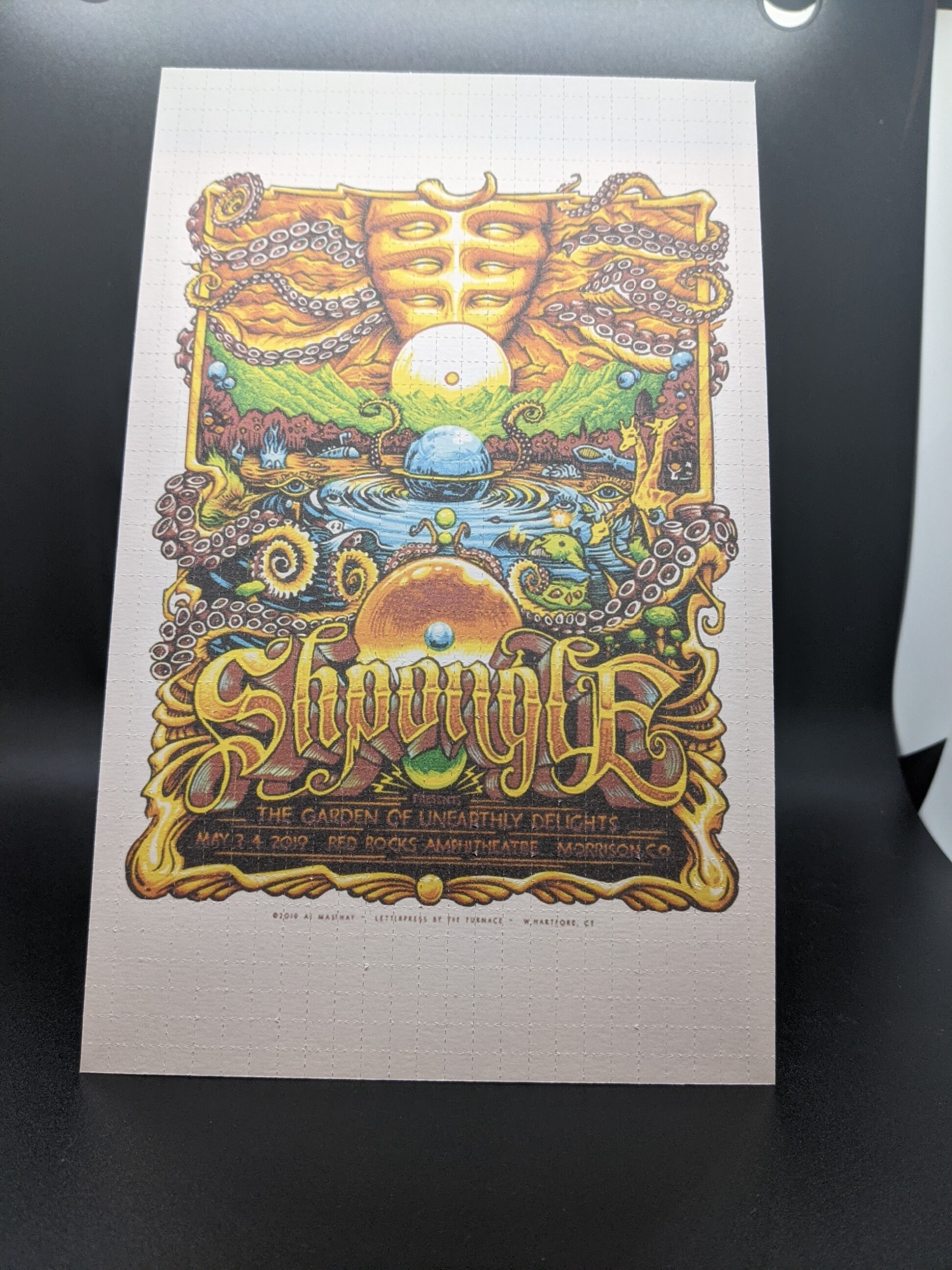 Shpongle Red Rocks Double Sided Blotter Art - Etsy UK