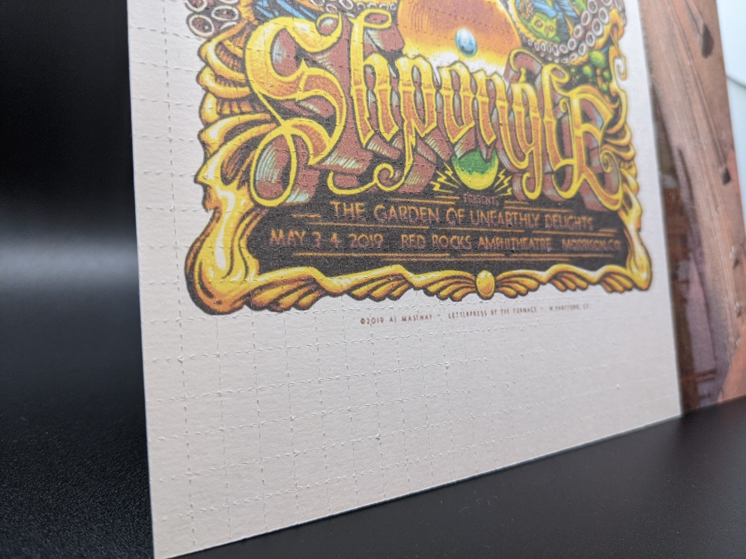 Shpongle Red Rocks Double Sided Blotter Art - Etsy UK