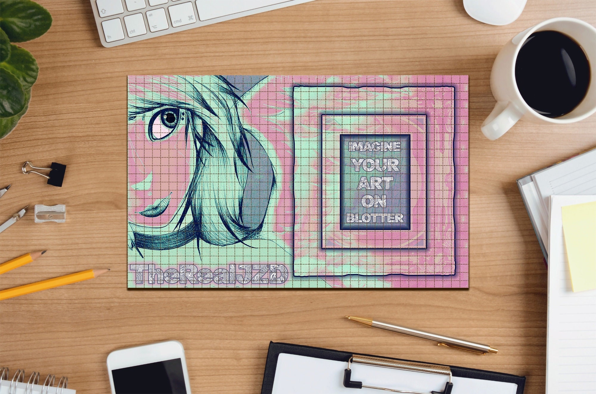 CUSTOM BLOTTER ART: the Only Limitation, is Your Imagination - Etsy