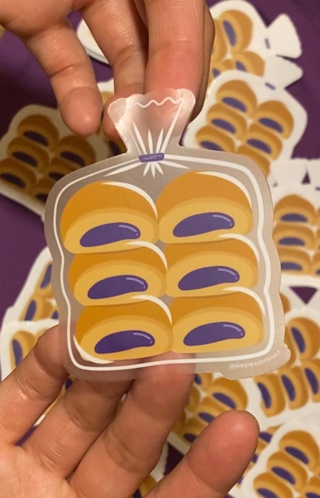 Ube Pandesal Sticker - Etsy