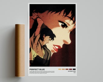 Perfect Blue Poster | Etsy