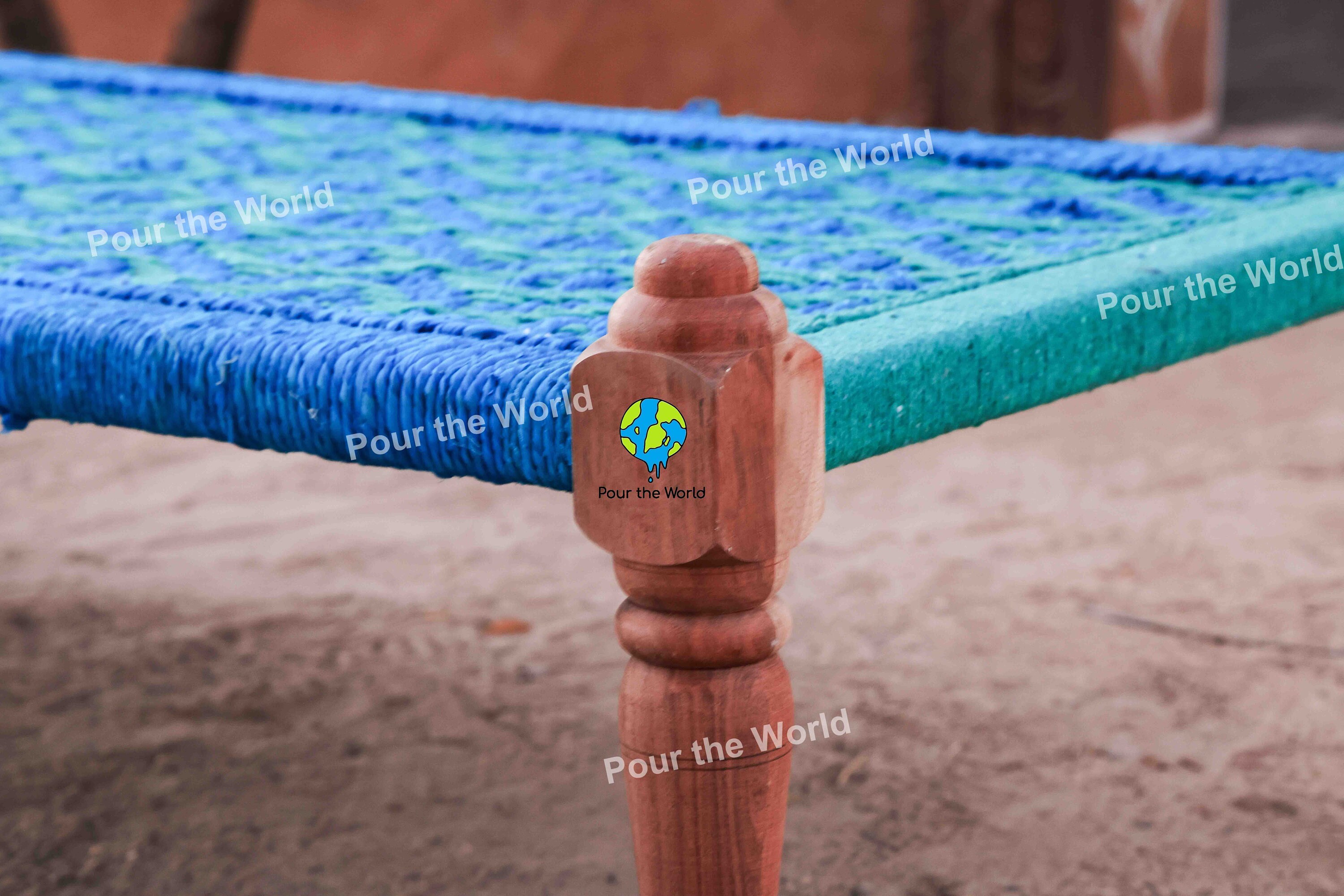 Charpoy Bed, Hand Braided Bed, Indian Charpoy Bed, Hand Woven Charpoy ...