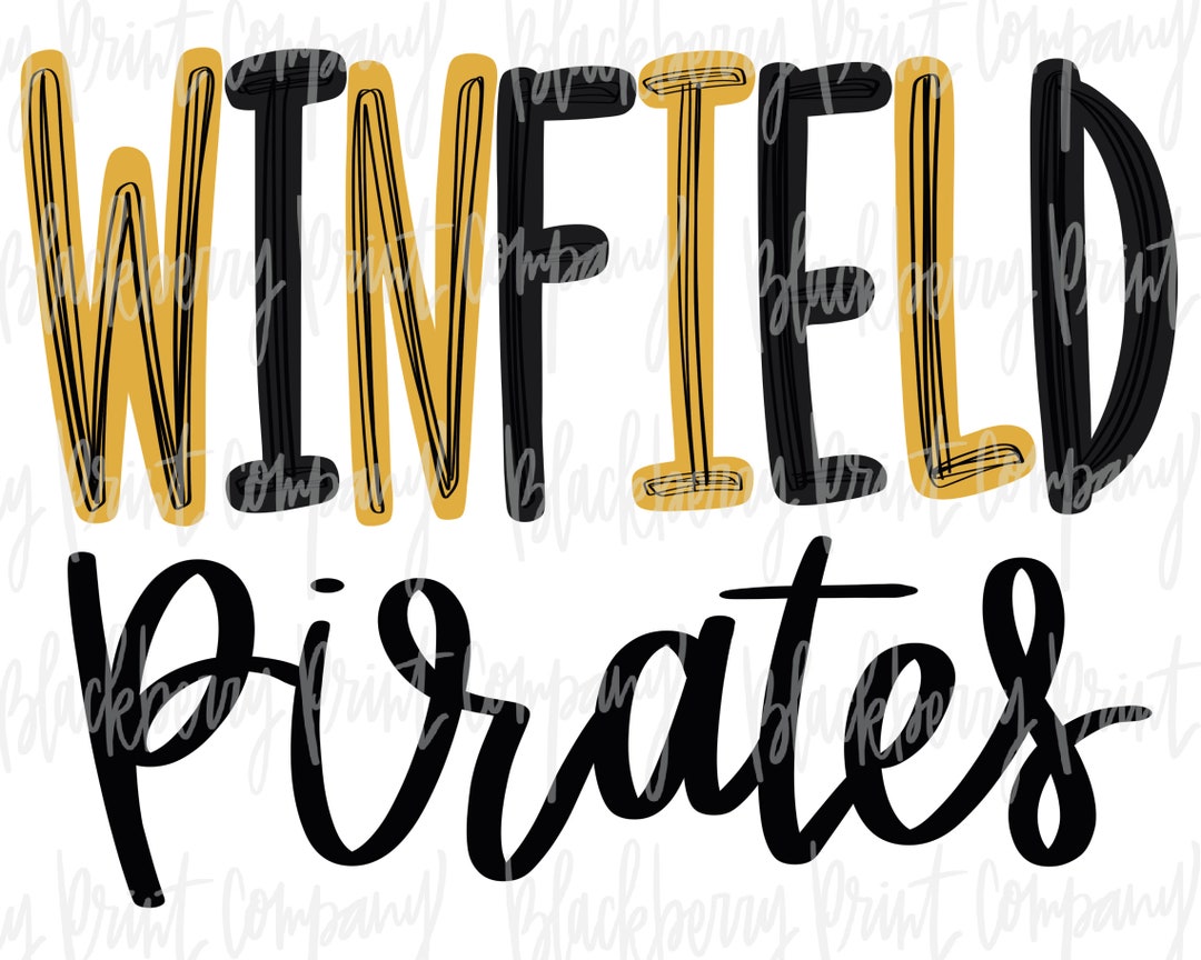 Winfield Pirates PNG Sublimation Printable - Etsy