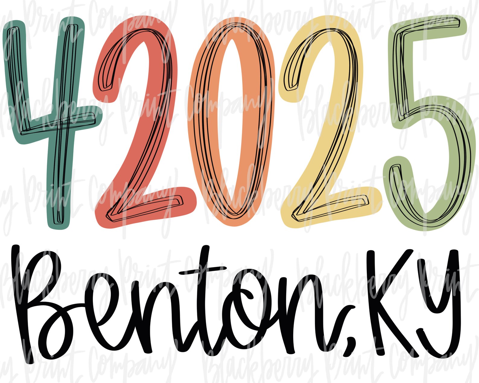 42025 Benton KY PNG Zip Code Sublimation Printable - Etsy