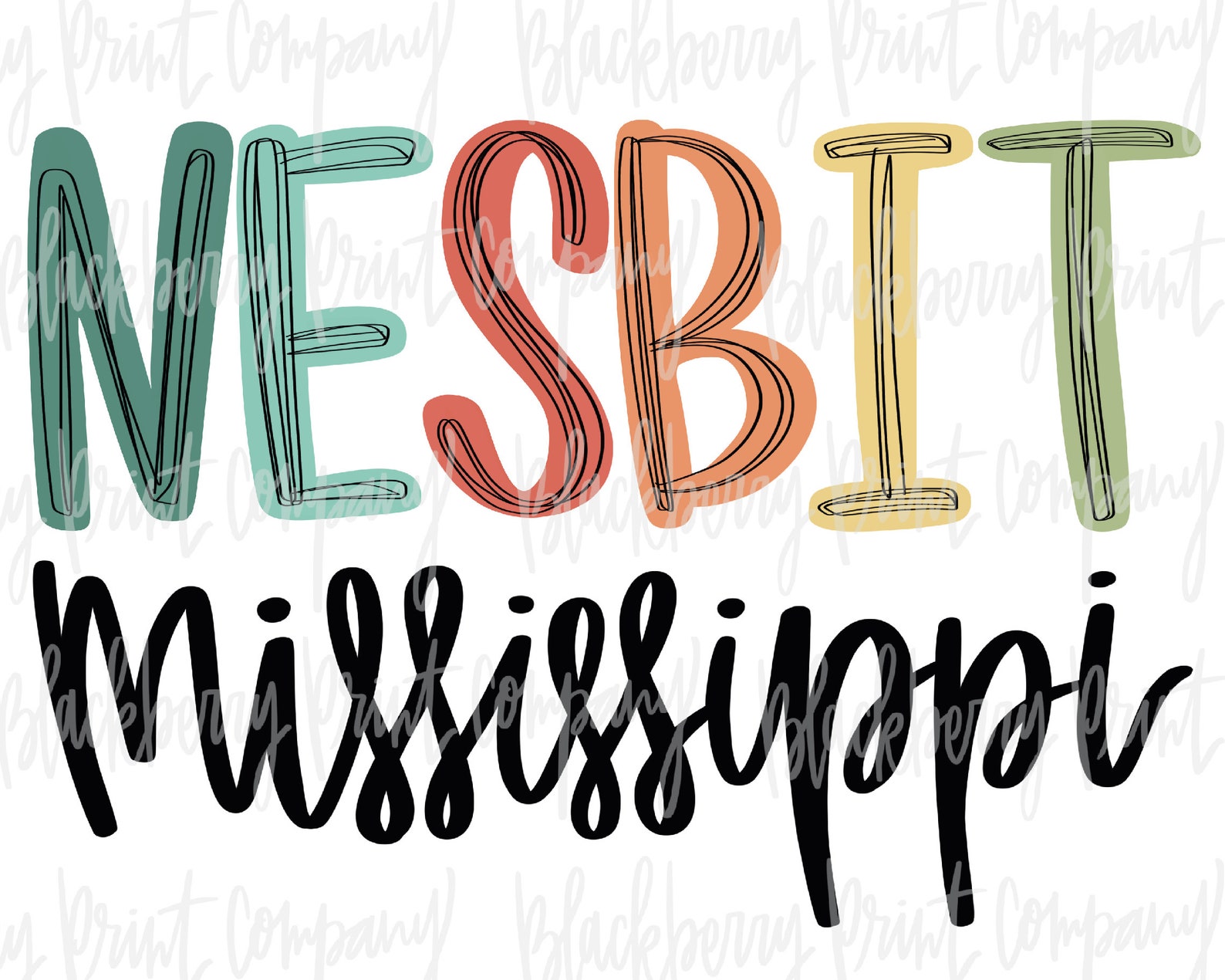 Nesbit MS PNG Sublimation Digital Download - Etsy