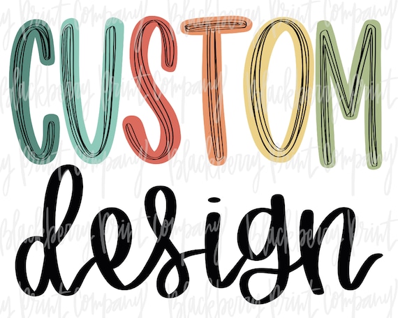 Exclusive Custom Design PNG Sublimation Printable - Etsy