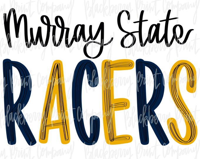 Murray State Racers PNG Sublimation Printable Digital Download - Etsy