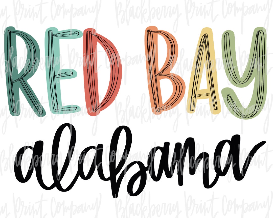 Red Bay Alabama PNG Sublimation Printable - Etsy