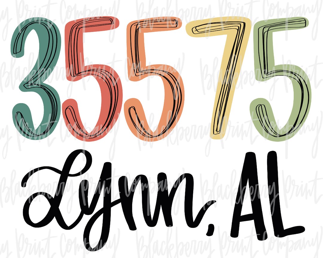 35575 Lynn AL PNG Sublimation Printable - Etsy