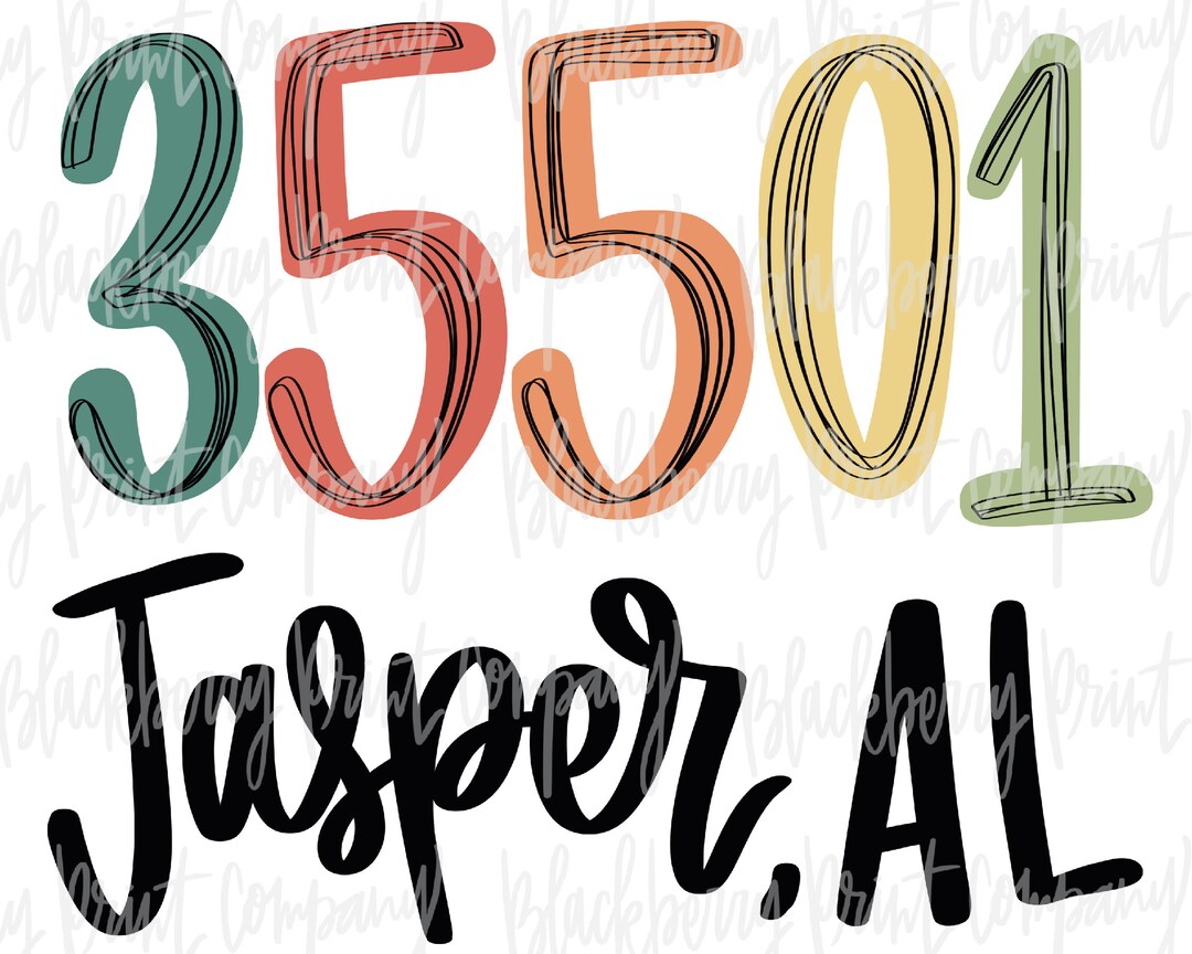 35501 Jasper AL PNG Sublimation Printable - Etsy