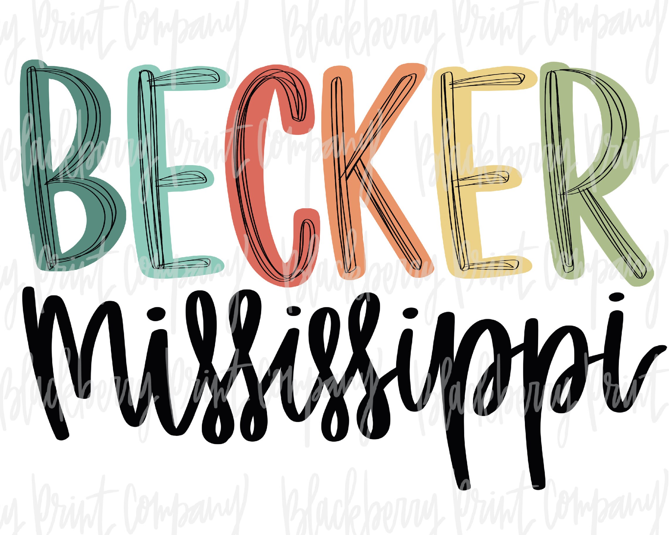 Becker MS PNG Sublimation Digital Download - Etsy