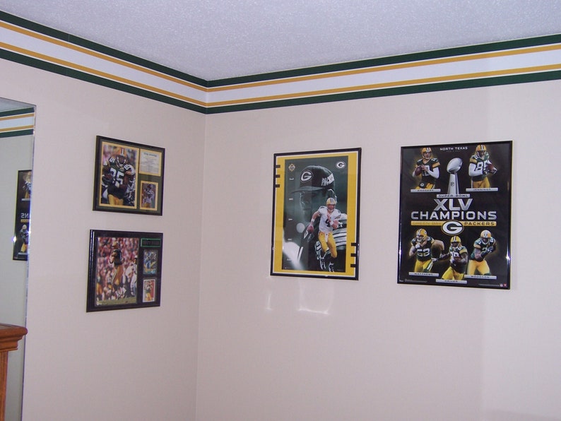 Green Bay Packers NFL Wallpaper Border - Etsy