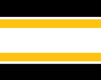 Pittsburgh Steelers Superstripes NFL Team Wallpaper Border | Etsy