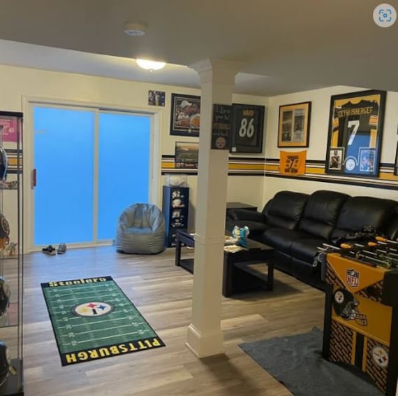 Steelers Wallpaper Border Steelers Wallpapers Of Wallpaper Etsy