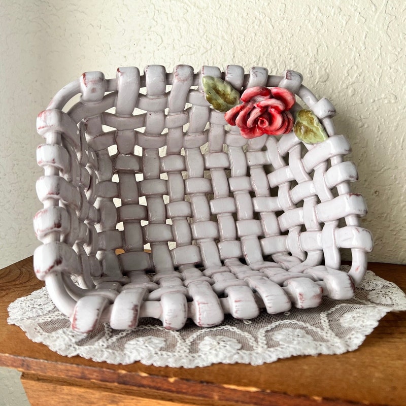 Ceramic Basket - Etsy