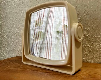 Vintage Double-sided Rotating Mirror - Etsy