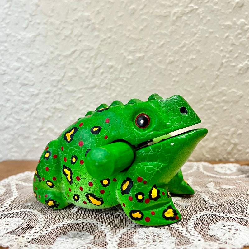Wooden Frog Instrument - Etsy