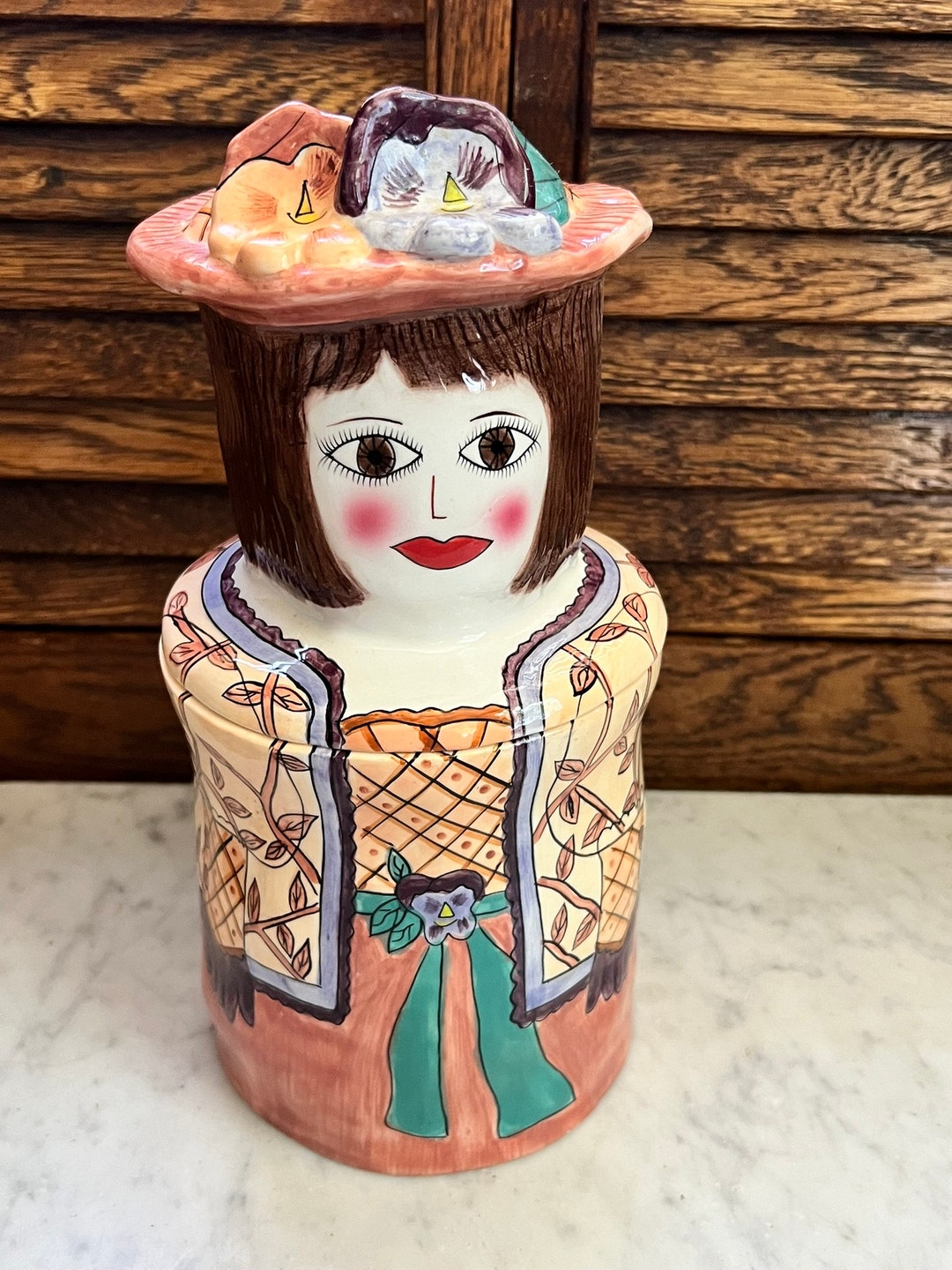 Susan Paley by Ganz Cookie Jar - Penelope Treat Jar - Etsy