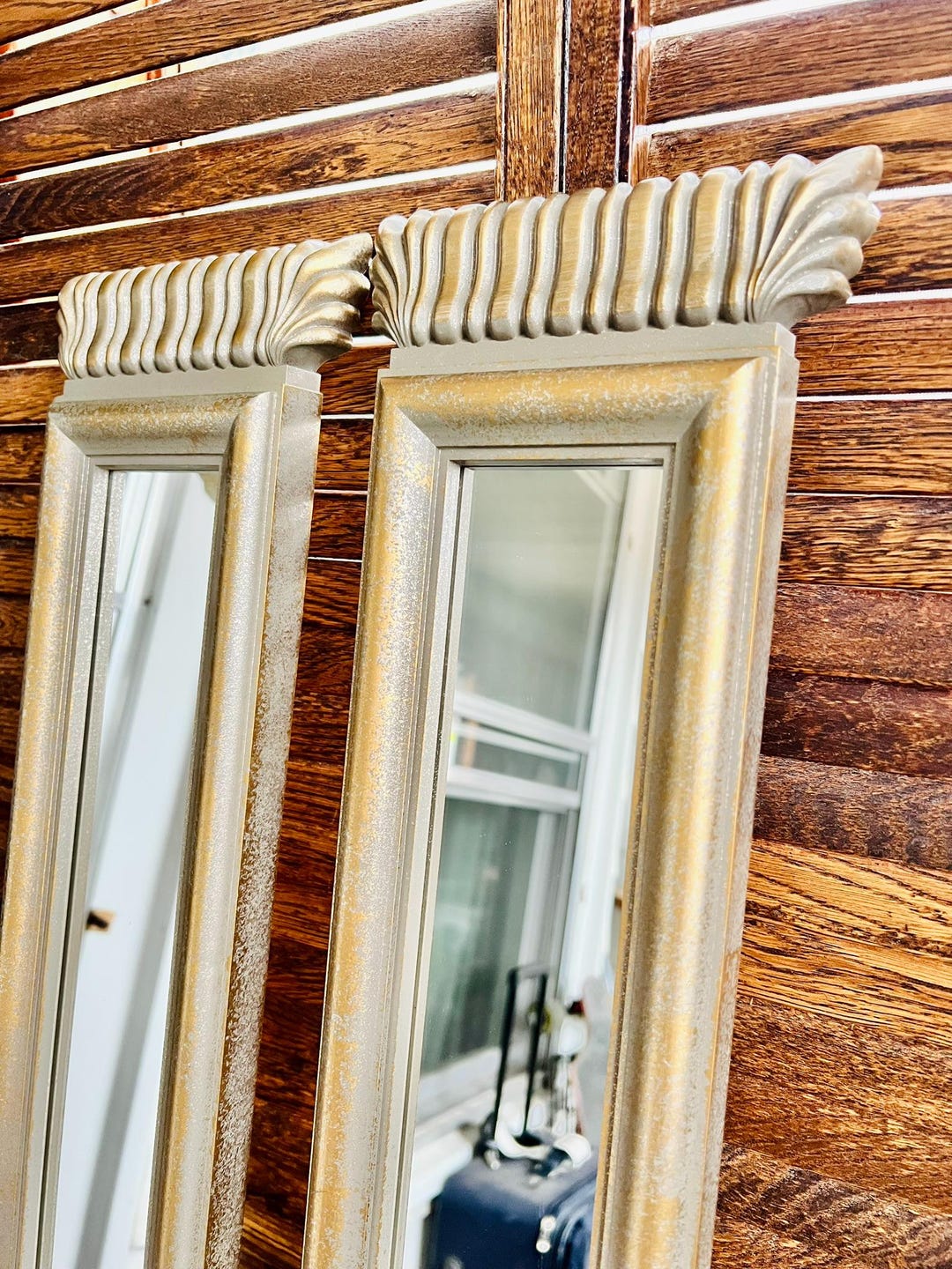 Vintage Home Interiors Long Wall Mirrors – Classic Retro Decor - Etsy